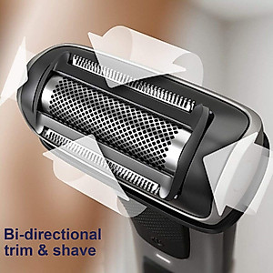 BG2000 Replacement Body Groomer Foil Head for Philips Norelco Bodygroom BG7040 BG7030 BG5025 BG2039 (2 Count)