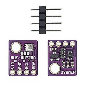 Onyehn BME280 Temperature Humidity Barometric Pressure Sensor Module with IIC I2C for Arduino(Pack of 4pcs)