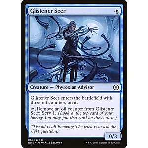 Magic: the Gathering - Glistener Seer (054) - Phyrexia: All Will Be One