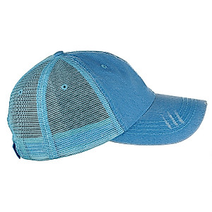 MG Low Profile Special Cotton Mesh Cap-Aqua