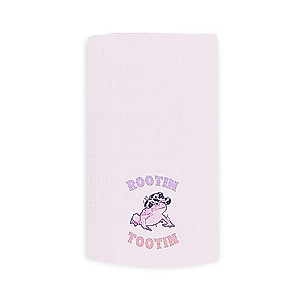 Western Cowboy Frog with Cow Print Hat Rootin Tootin Pink Preppy Kitchen Towels and Dishcloths 16×24 Inch,Wild West Hand Towel Dish Towel Tea Towel For Kitchen College Dorm Decor,Frog Lover Gifts