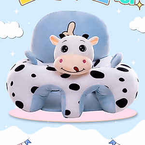 NCONCO Baby Floor Seat Learn to Sit Lounger Cover Baby Learning Sitting Chair Cover for Infants Toddler(Only Cover, No Filling)