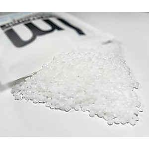InstaMorph | Thermoplastic Beads, Meltable Polymorph Pellets | Lightweight Modeling Compound for DIY Crafts, Sculpting, Cosplay Accessories | Temporarily Repair | Six Ounce White