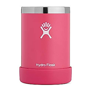 Hydro Flask Can Cooler Cup - Stainless Steel & Vacuum Insulated - Removable Rubber Boot - 12 oz, Watermelon