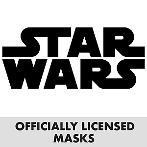 Unique Star Wars Masks & Button | Pack of 16 | Star Wars Party Decorations | Star Wars Birthday Decorations | Star Wars Party Favors | 16 Pack