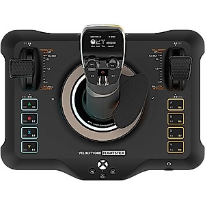 Turtle Beach VelocityOne Flightstick Universal Simulation Controller Joystick for Air & Space Combat Simulation – Xbox Series X, Xbox Series S, Xbox One, Windows 10, and Windows 11 PCs