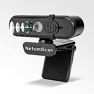 NetumScan AutoFocus HD 1080P Webcam with Dual Microphone & Privacy Cover, Business Webcam USB Web Camera with Wide Angle for Desktop or Laptop Streaming/Video Conferencing/Online Learning (60FPS)