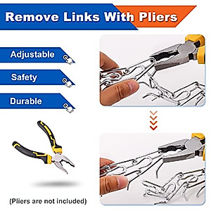 Supet Dog Prong Collar, Dog Choke Collar Adjustable Dog Pinch Collar with Quick Release Buckle/Nylon Cover for Small Medium Large Dogs