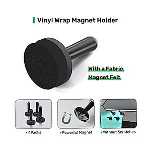 Zanch Vinyl Wrap Tool Kit,Complete Tools for Automotive Vinyl Wrap Film Installation - Professional 52pcs Full Set