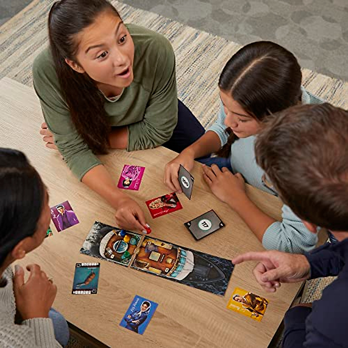 Clue Board Game Sabotage on The High Seas, Escape Room Game, Murder Mystery Games, Cooperative Family Board Game, 1-6 Players, 10+ (Amazon Exclusive)