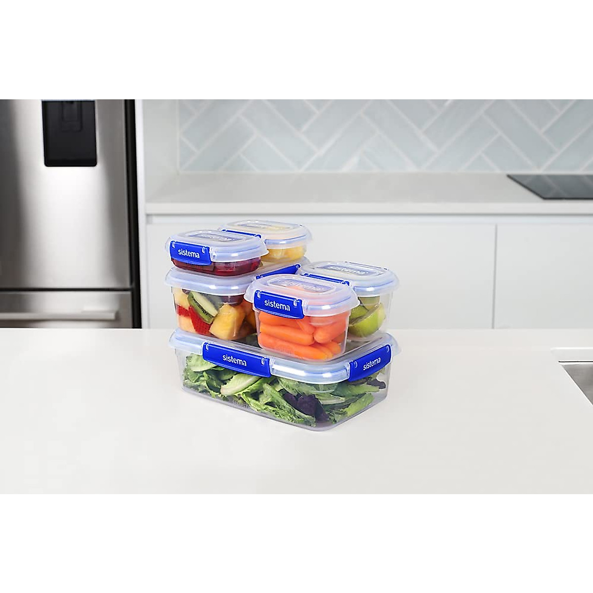 Sistema Lunchbox-881762 Lunchbox, 400ml, Transparent