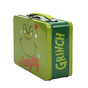 Bioworld The Grinch Naughty and Nice Large Tin Tote