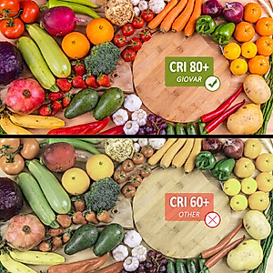 GIOVAR LED Range Hood Light Bulbs Replacement, 40 Watt Equivalent, LED Appliance Bulb for Refrigerator/Stove Hood/Fridge, 2700K SOFE White, E26 Base, Waterproof, Non-Dimmable, Pack of 2