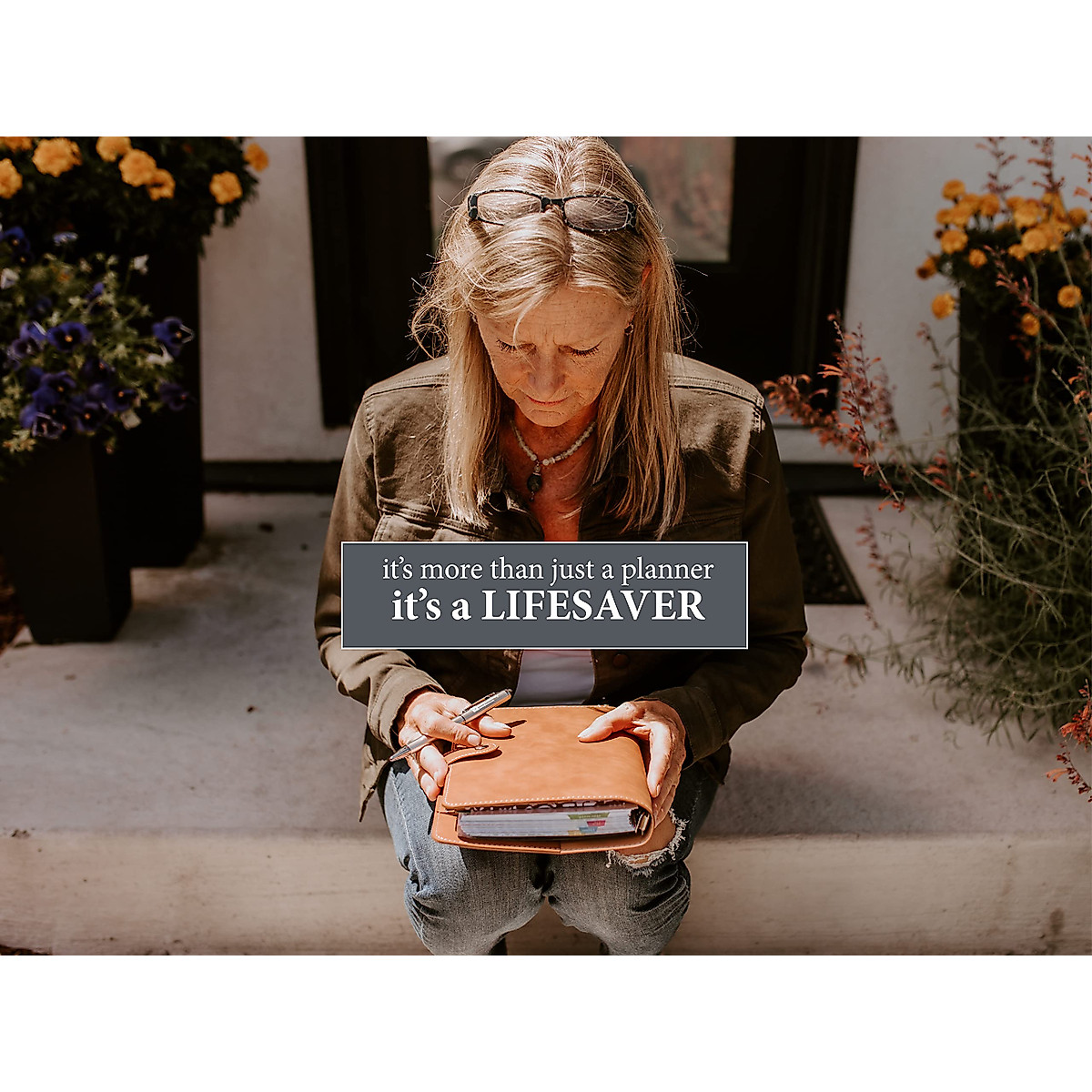 Ready for Recovery Breast Cancer Playbook - Breast Cancer Gifts - Cancer Care Packages for Women - Daily Planner and Journal Notebook - Tips & Tricks To Navigate Your Breast Cancer Diagnosis (Blue)