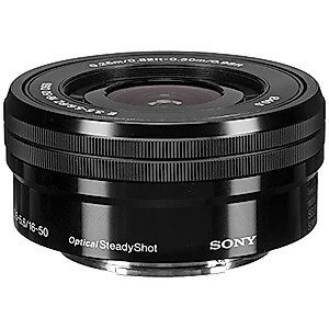 Sony Alpha a6100 Mirroless Digital Camera with E PZ 16-50mm OSS Lens + A-Cell Accessory Bundle Includes: SanDisk 64GB Memory Card + Case + Pistol Grip Tripod + Much More