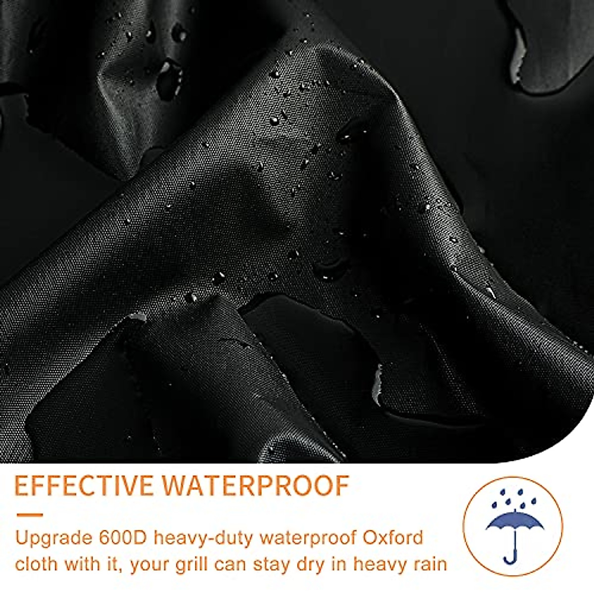 Jiesuo Grill Cover for Traeger Ironwood 885, Heavy Duty Waterproof Pellet Grill and Smoker Cover, Special Zipper Design