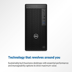 Dell OptiPlex 3000 Business Tower Desktop, 12th Gen Intel Core i5-12500 (Beat i7-11700), 32GB RAM, 2TB SSD, DVD, Display Port, Wired KB & Mouse, HDMI, Wi-Fi, Windows 11 Pro