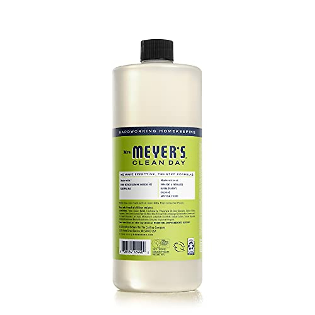 Mrs. Meyer's Multi-Surface Cleaner Concentrate, Use to Clean Floors, Tile, Counters, Lemon Verbena, 32 fl. oz