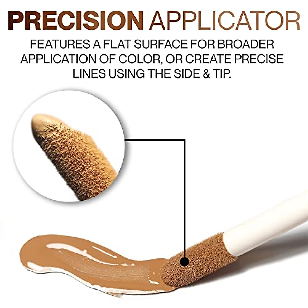 HIDE Liquid Concealer, Medium to Full Coverage Concealer for Blemishes, Under Eye Dark Circles & Scars, Oil Free Concealer, Light Beige (See Shade Finder), 0.5 fl oz