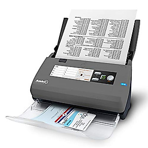 Ambir ImageScan Pro 820ix 20ppm High-Speed ADF Scanner for Windows PC and Mac