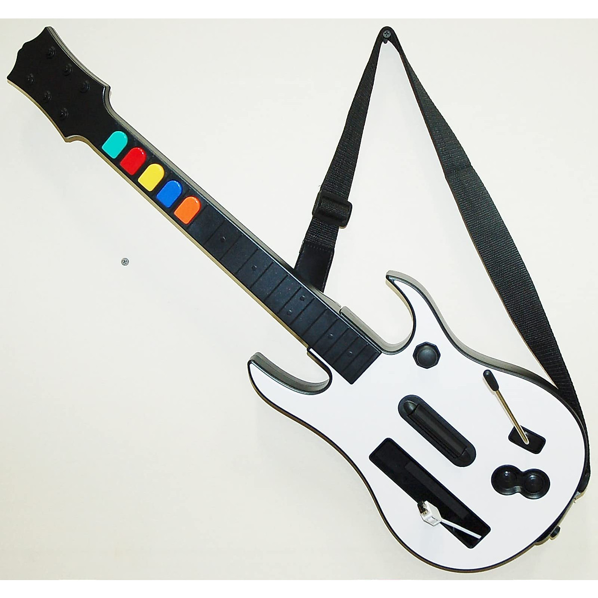 Nintendo Wii GUITAR HERO 3 Video Game with Guitar Controller Bundle Set GH III (Renewed)