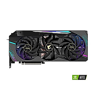 GIGABYTE AORUS GeForce RTX 3080 Ti Xtreme 10G Graphics Card, Max Covered Cooling, 12GB 384-bit GDDR6X, GV-N308TAORUS X-12GD Video Card