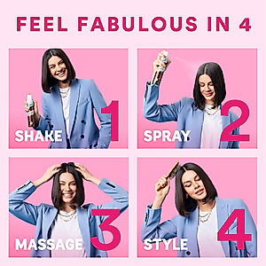 Batiste Dry Shampoo, Bare Fragrance, 6.73 fl. oz. PACK OF 6