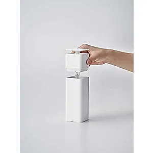 Yamazaki Home Tower One Handed Dispenser - Abs Plastic - 8.5 Fluid Oz., 250 Milliliters