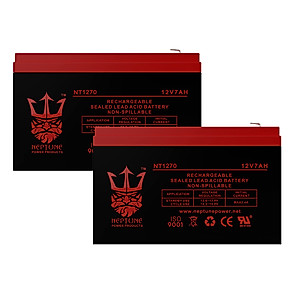 Neptune Battery Replacement. Enduring 6-DW-7 12V 7AH UB1270-2 Pack