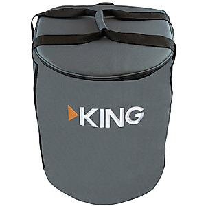 KING CB1000 Carry Bag for Portable Satellite Antenna,Gray