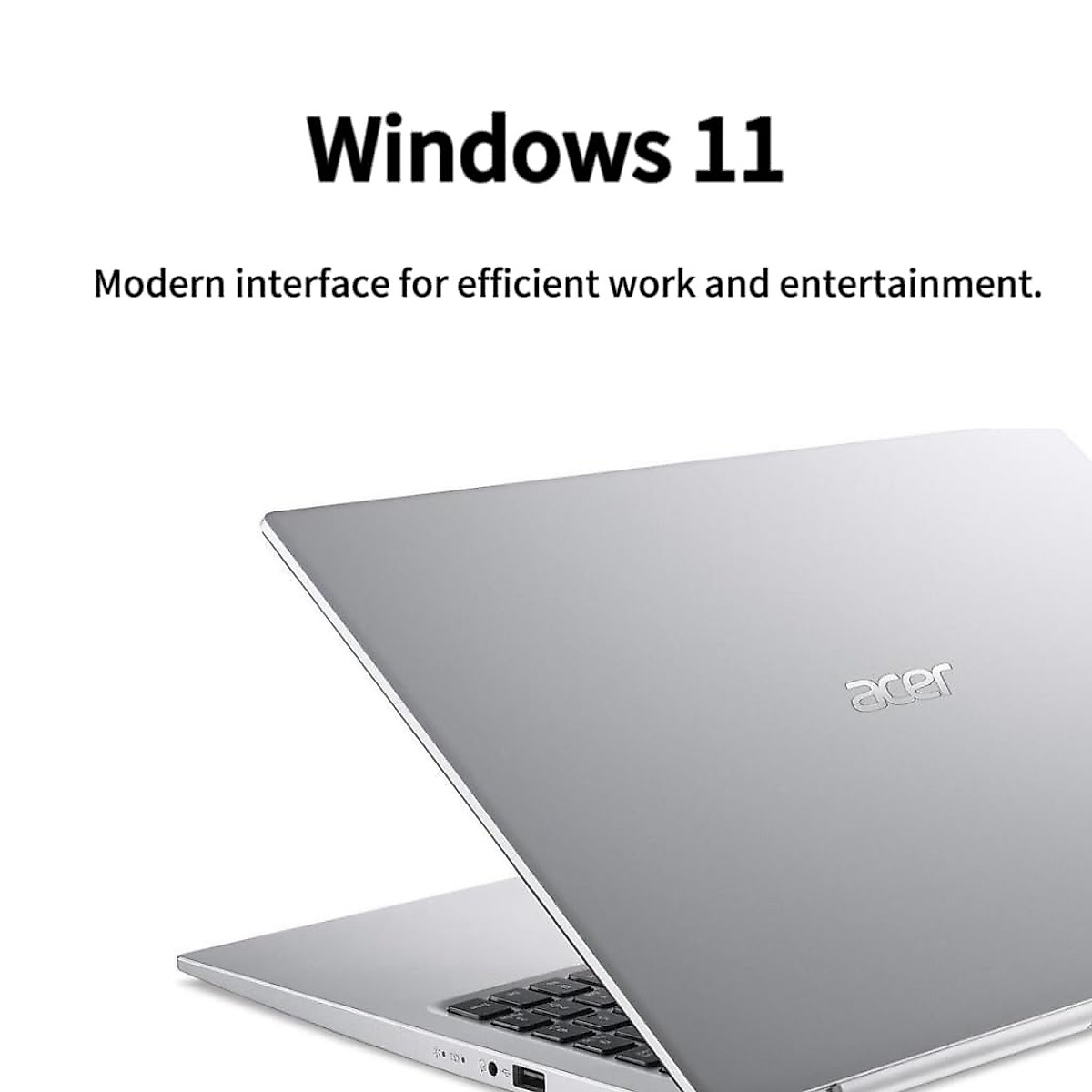 acer 2023 Newest Aspire 5 Slim 15.6" FHD IPS Laptop, AMD Quad-Core Ryzen 3 3350U(Up to 3.5GHz,Beat i5-7200U), 12GB DDR4 RAM, 512GB SSD, WiFi 6, Backlit Keyboard, Fingerprint, HDMI, Windows 11+JVQ MP