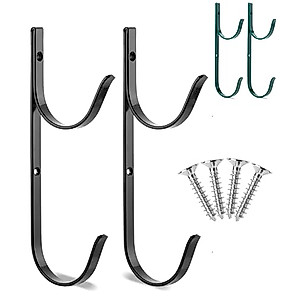 UNCO- Pool Pole Hanger, 2 Pack, Pool Hooks for Poles, Pool Equipment Hooks, Pool Pole Hooks, Hooks for Pool Supplies, Pool Hooks for Poles and Hose, Pool Hooks, Pole Hangers, Pools Accessories