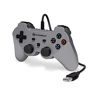 Hyperkin "Brave Knight" Premium Controller for PS3/ PC/Mac (Silver)