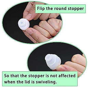 Silicone Spill Stopper for Stanley Tumbler 2.0 40oz 30oz Stanley Cup Accessories Anti-Dust Leak Stopper Set of 9 Including Straw Cover, Square Spill Stopper, Round Leak Stopper, Straw & Cleaning Brush