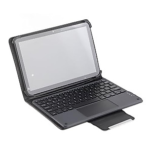 Luqeeg 2 in 1 Tablet, Black 5GWIFI 16MP Rear Camera 10.1 Inch Tablet PC 8GB RAM 256GB ROM 4G Network (US Plug)