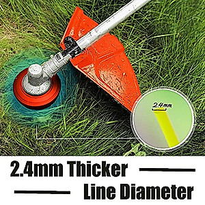 MAXTRA 5-in-1 Gas Pole Saw, 42.7cc 2-Cycle Reach 16ft Cordless String Trimmer with Weed Wacker/Hedge Trimmer/Brush Cutter Multi Functional Trimming Tools