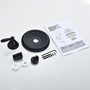 Pressure Balancing Tub and Shower Trim Kit, Compatible with Moen Posi-Temp Valve, Matte Black