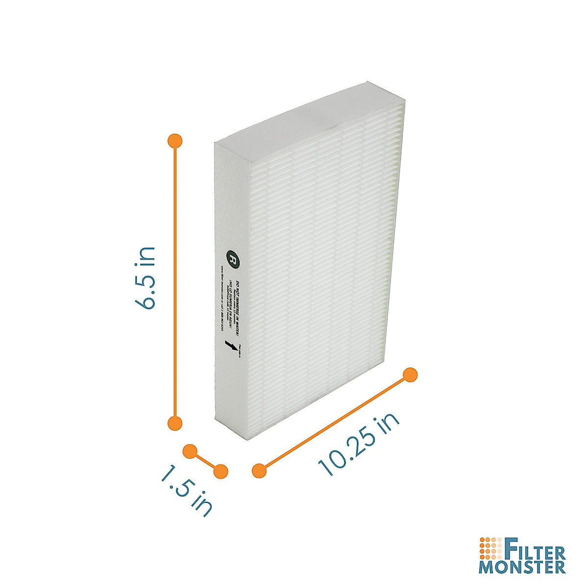 True HEPA Replacement Filter Compatible with Honeywell HEPA R Filter (HRF-R3) for HPA090, HPA100, HPA200, HPA250 and HPA300 Series Air Purifiers (3 Pack)