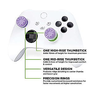 KontrolFreek Aim Boost Kit for Xbox One and Xbox Series X Controller | Includes Performance Thumbsticks and Precision Rings | Galaxy Edition 