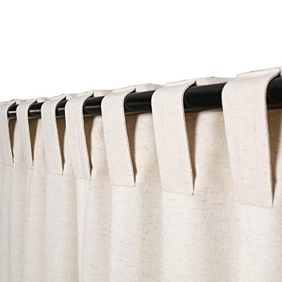 Window Panels Curtain 50x96 inch Natural, Set of 2,Farmhouse Curtain, Tab Top Curtains, Room Darkening Drapes, Curtains for Bedroom, Curtains for Living Room, Curtains 30% Linen,70% Cotton.