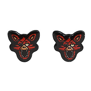 Five Nights at Freddy's Pixelated 6 Pack Earring Set