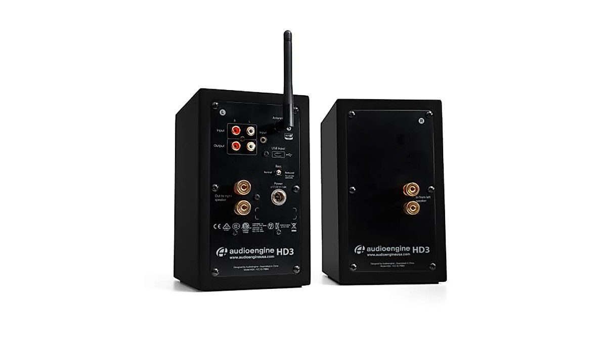 Audioengine HD3 Wireless Speakers - High-Fidelity Bluetooth Audio