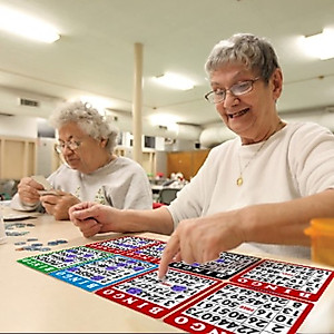 250 3/4-inch Bingo Chips | Translucent, Mixed Color Marker Supplies | Educational Counting, Science, & STEM Resource