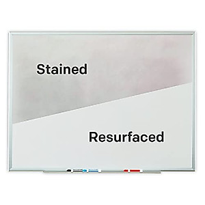 Post-it Dry Erase Whiteboard Film Surface for Walls, Doors, Tables, Chalkboards, Whiteboards, and More, Removable, Stain-Proof, Easy Installation, 6 ft x 4 ft Roll (DEF6X4)