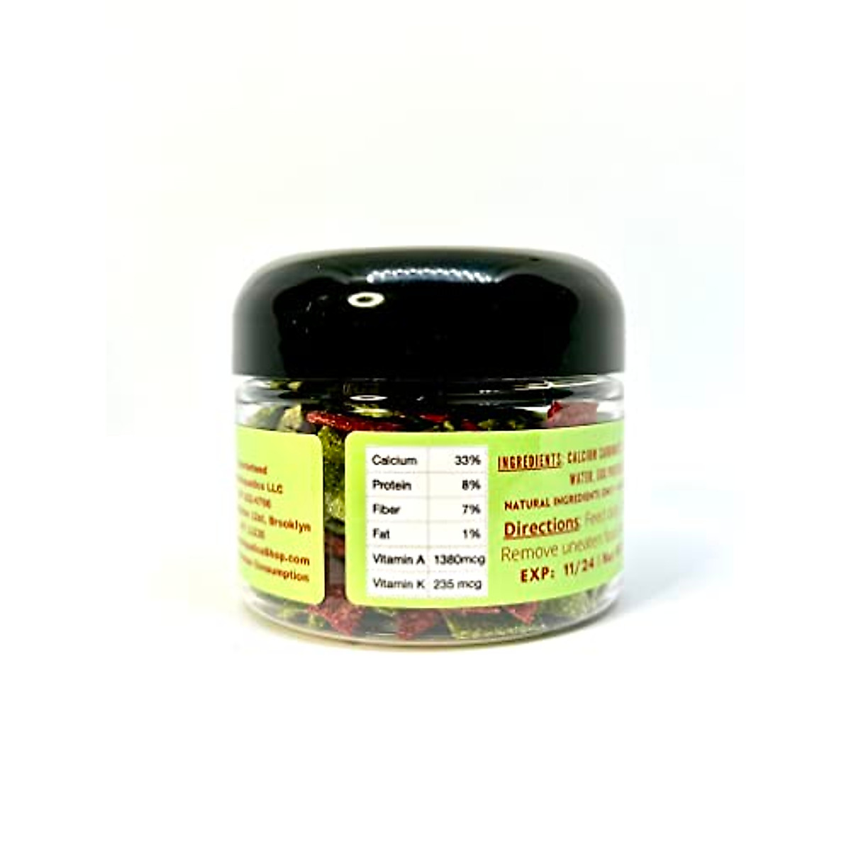 Calcium + Nutrition - Great for Picky Eaters and Growth - Snails, Shrimp, Bottom Dwelling Fish, Plecos, Crabs, and More! … B09X3LBXZP