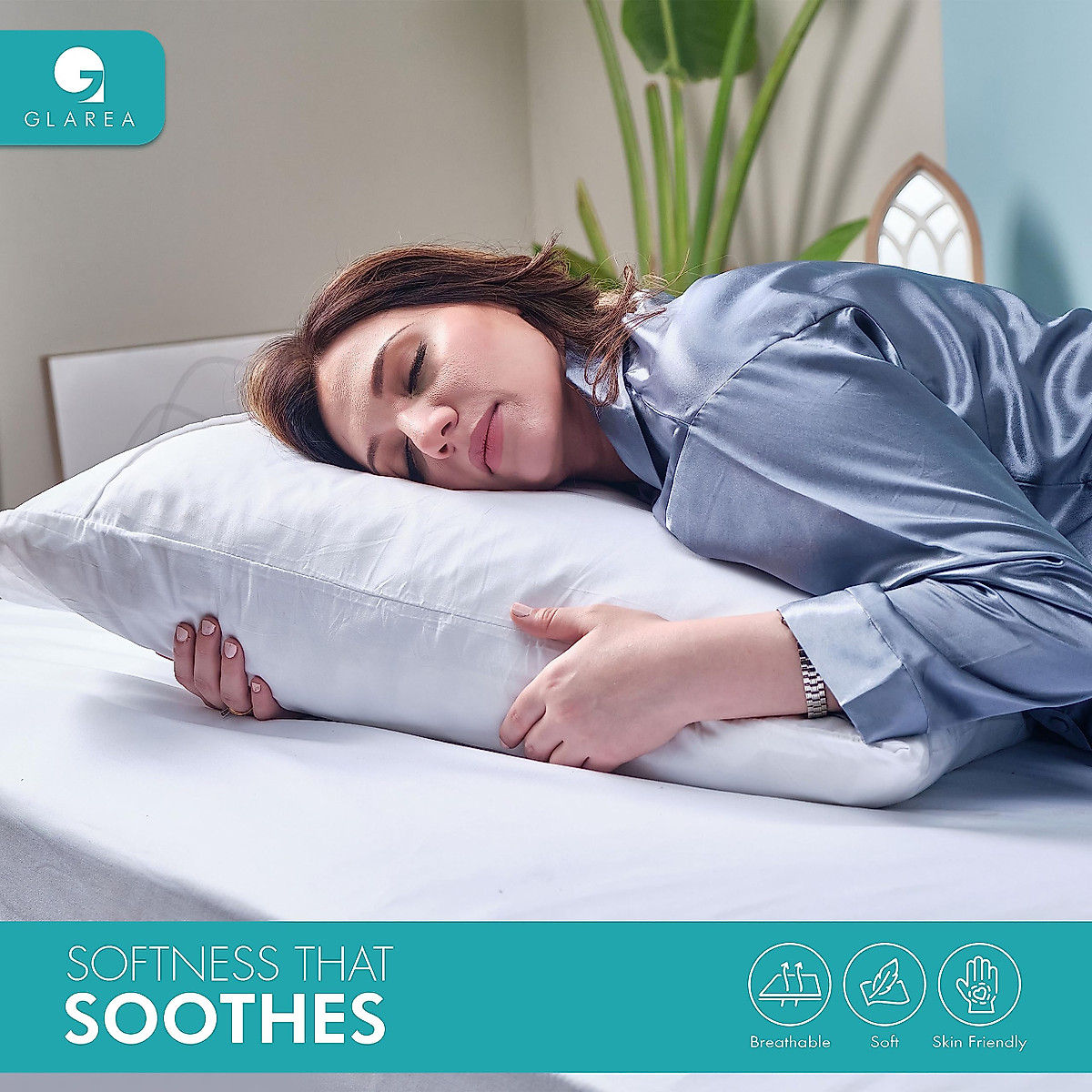 Pillow Cases Standard Size - Bulk 24 Pack White Pillow Cases Queen Size with Envelope Closure - Soft Microfiber Material for Comfortable Sleep, Sublimation and Air BnB Essentials