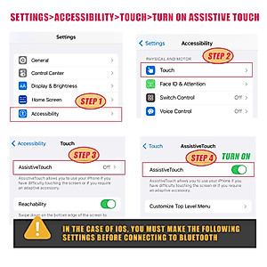 SSOBZELR Tiktok Trending Bluetooth Smart Scrolling Ring Kindle App Remote Page Turner with Cell Phone Stands Wireless Camera Shutter Selfie Button - Compatible with iPhone Ipad Android (Black)