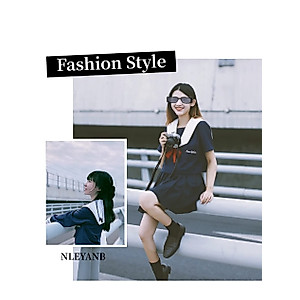 NLEYANB 5 Pieces Y2K Small Rectangle Square Sunglasses Bulk for Women UV400