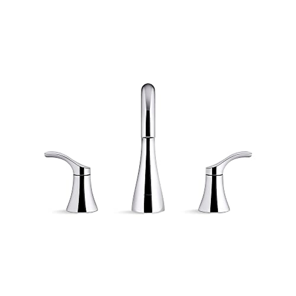Kohler 27390-4-CP Simplice Bathroom Sink Faucet, 1.2 gpm, Polished Chrome