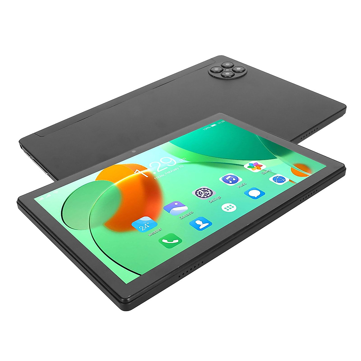 Haofy Tablet PC, Dual Speakers 7000mAh 10.1 Inch Tablet 5.0 2 in 1 for Android 12.0 for Business (US Plug)